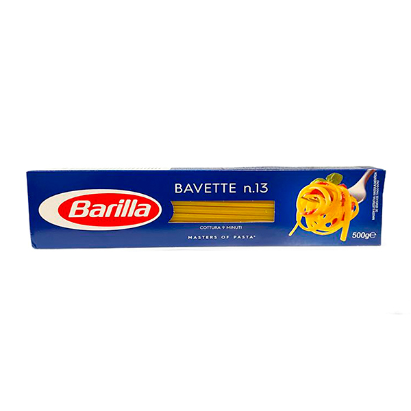 Fideos Bavette n.13 意大利面 (Barilla) / x500gr – Casa China Oficial 中国屋